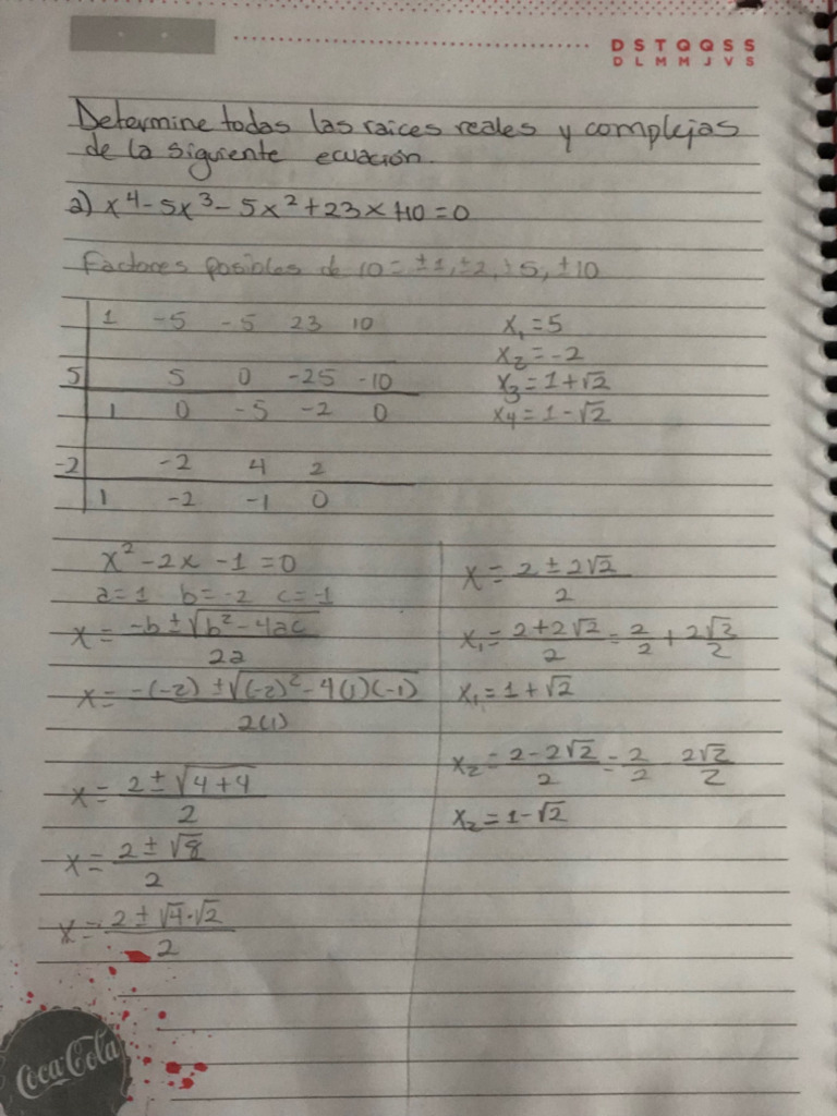 Tarea Examen Final Math | PDF