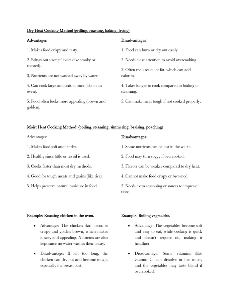 Dry Heat Vs Moist Heat | PDF
