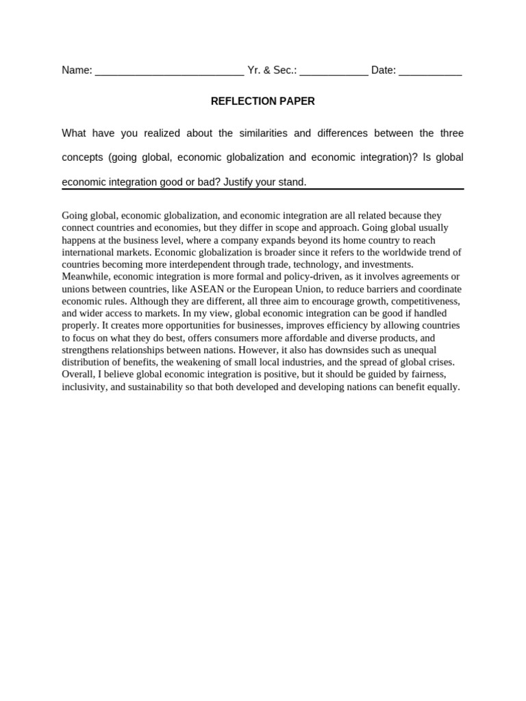 Activity 2 Reflection Paper | PDF