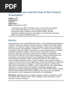 Quality Standards for Digital Forensics | PDF | Digital Forensics ...