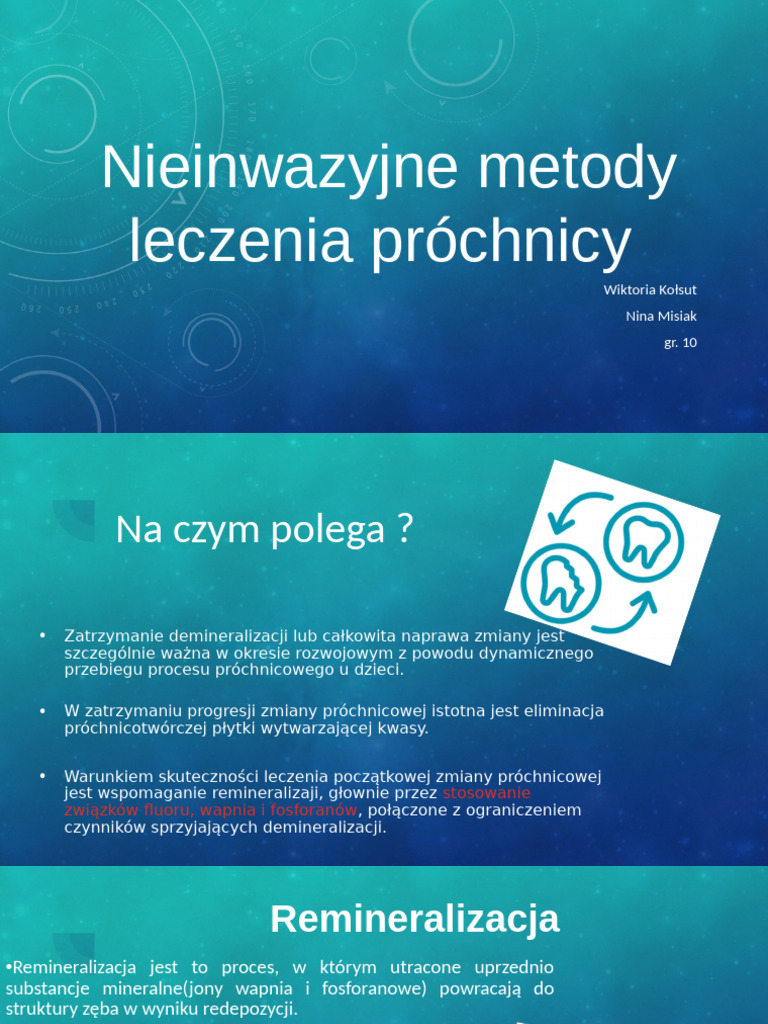 Nieinwazyjne Metody Leczenia Prã Chnicy | PDF