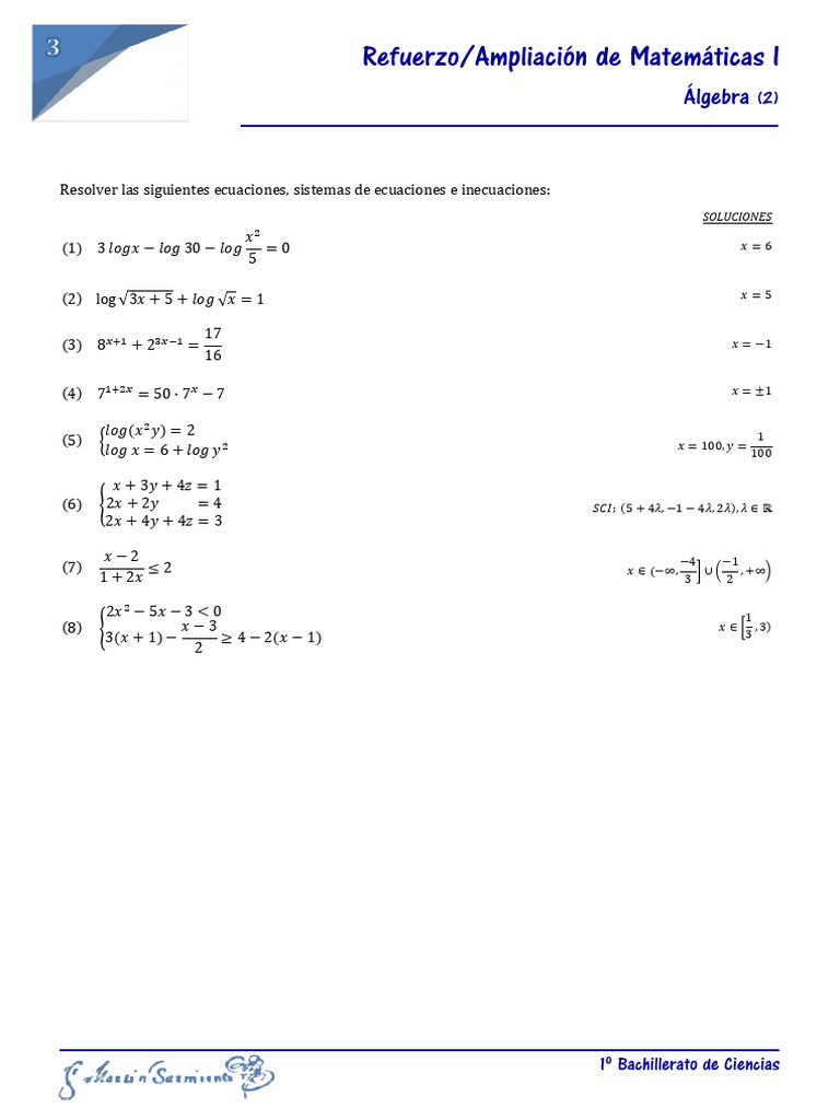 Ref 03.álgebra 2 | PDF