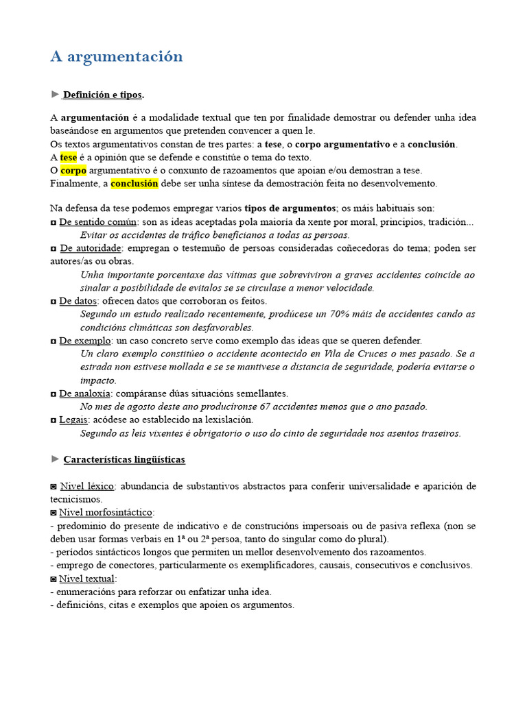 Argumentación | PDF