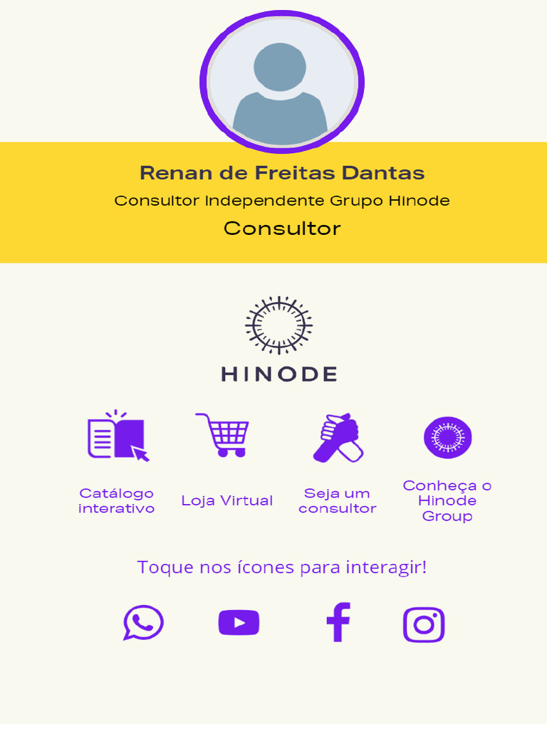 Cartao Virtual Hinode | PDF
