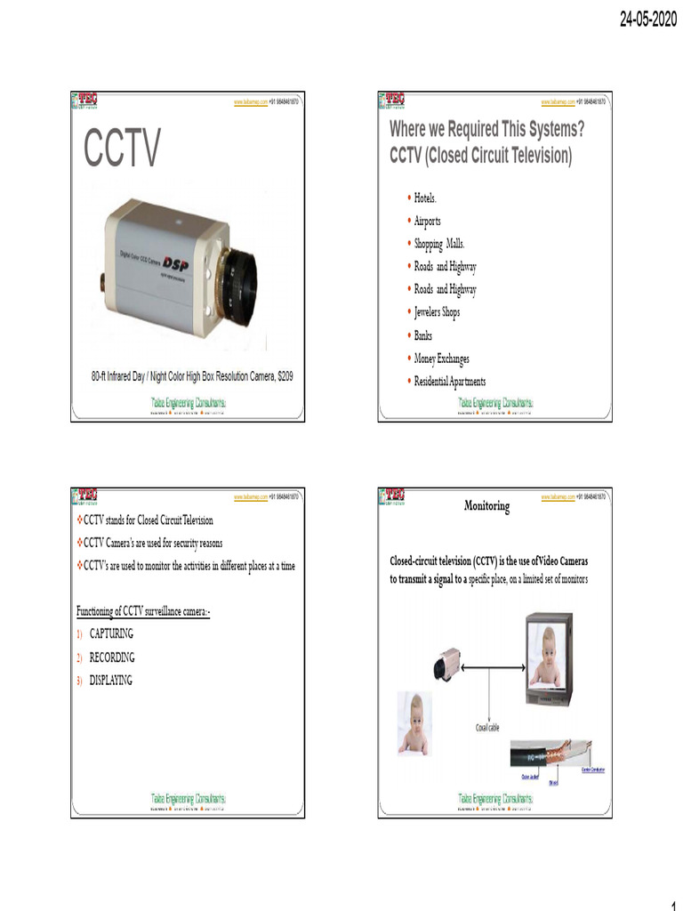 32 CCTV Update Rev-1 | PDF | Camera Lens | Closed Circuit Television