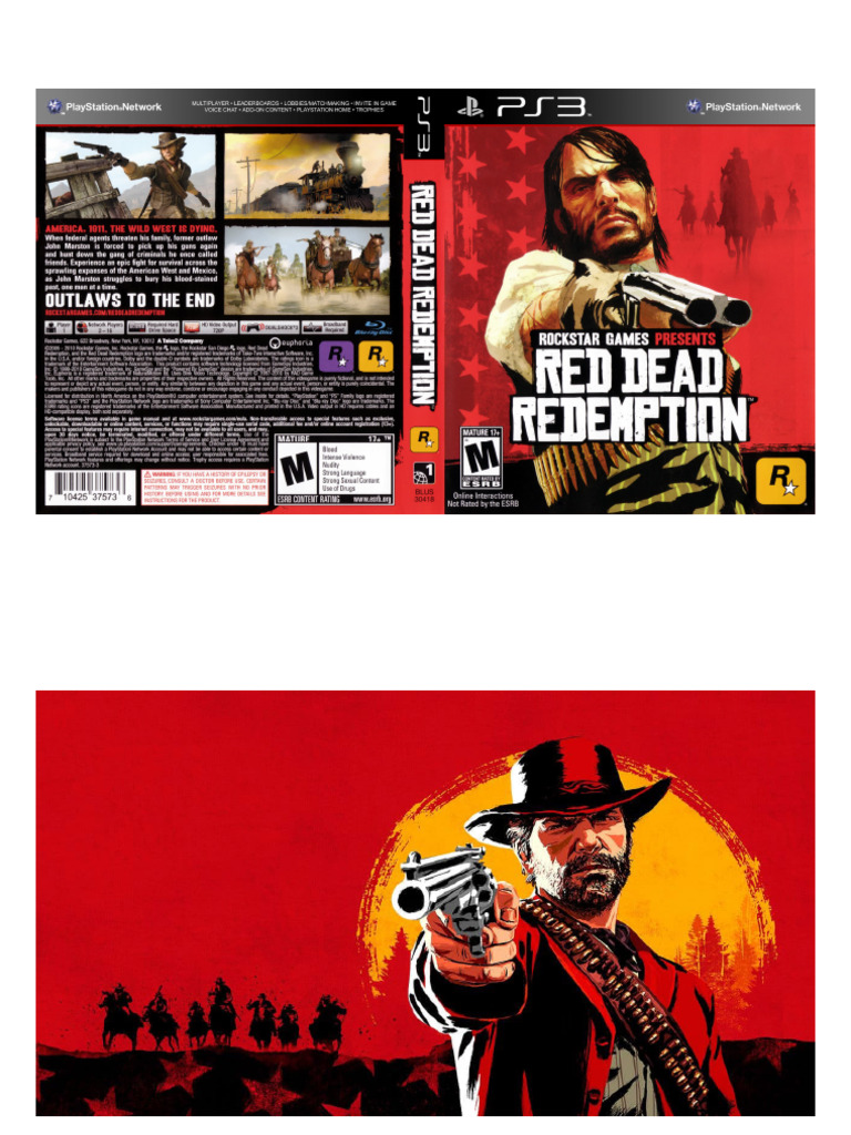 Red Dead Cover and Inlay Ready | PDF
