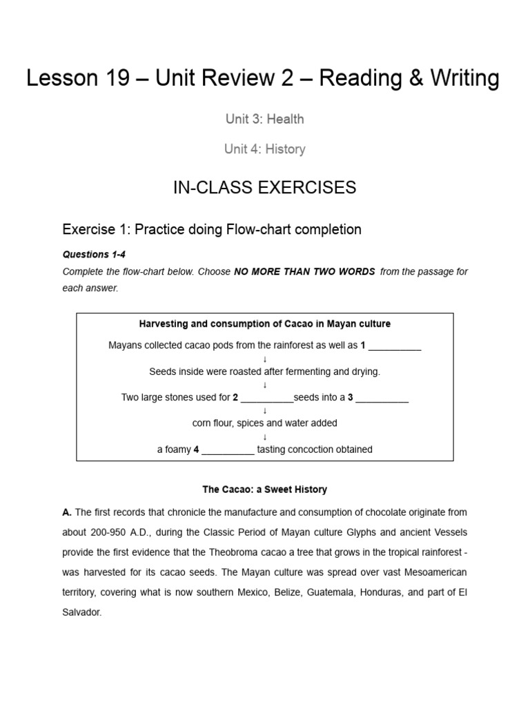 Intensive Lesson 19 Review 2 Reading & Writing ClassIn | PDF ...