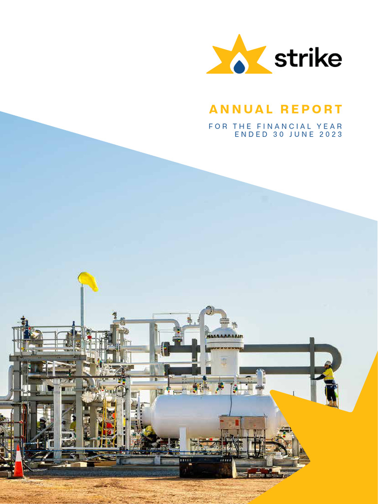 2023 Strike Annual Report | PDF | Natural Gas | Energy Development