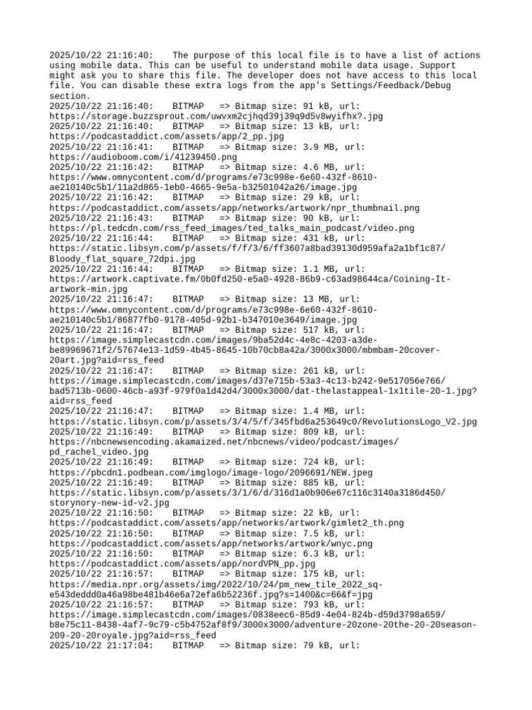 Mobile Data Tracking Log | PDF | Computing