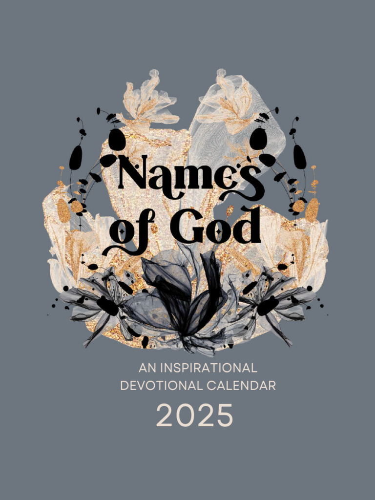 Names of God Calendar 2025 PDF | PDF | Abraham | Book Of Genesis