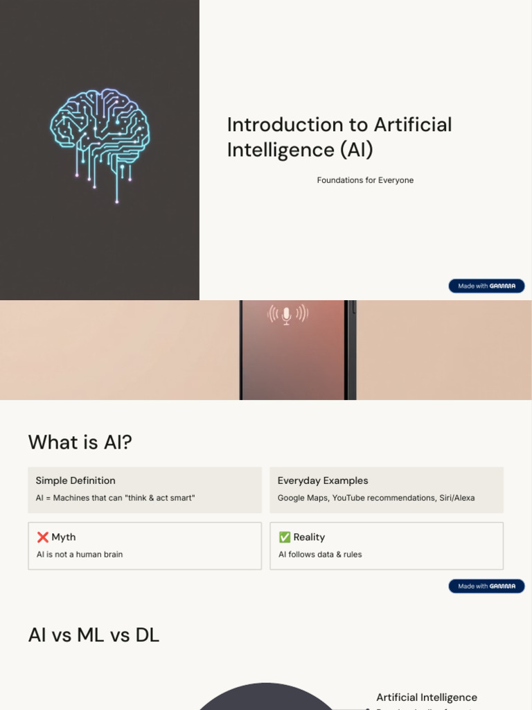 Understanding Artificial Intelligence Basics | PDF | Artificial ...