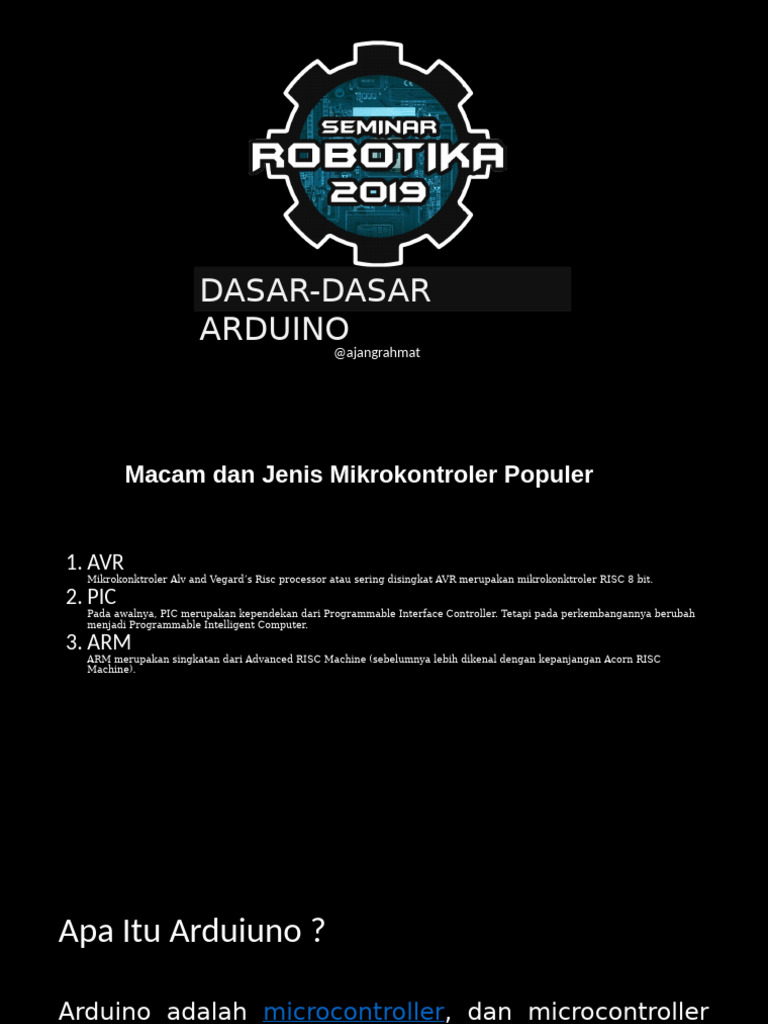 Dasar Dasar Arduino | PDF