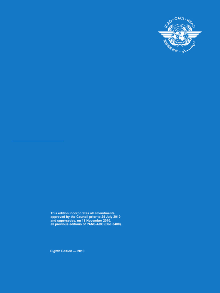 ICAO Abbreviation | PDF | Air Traffic Control | Code