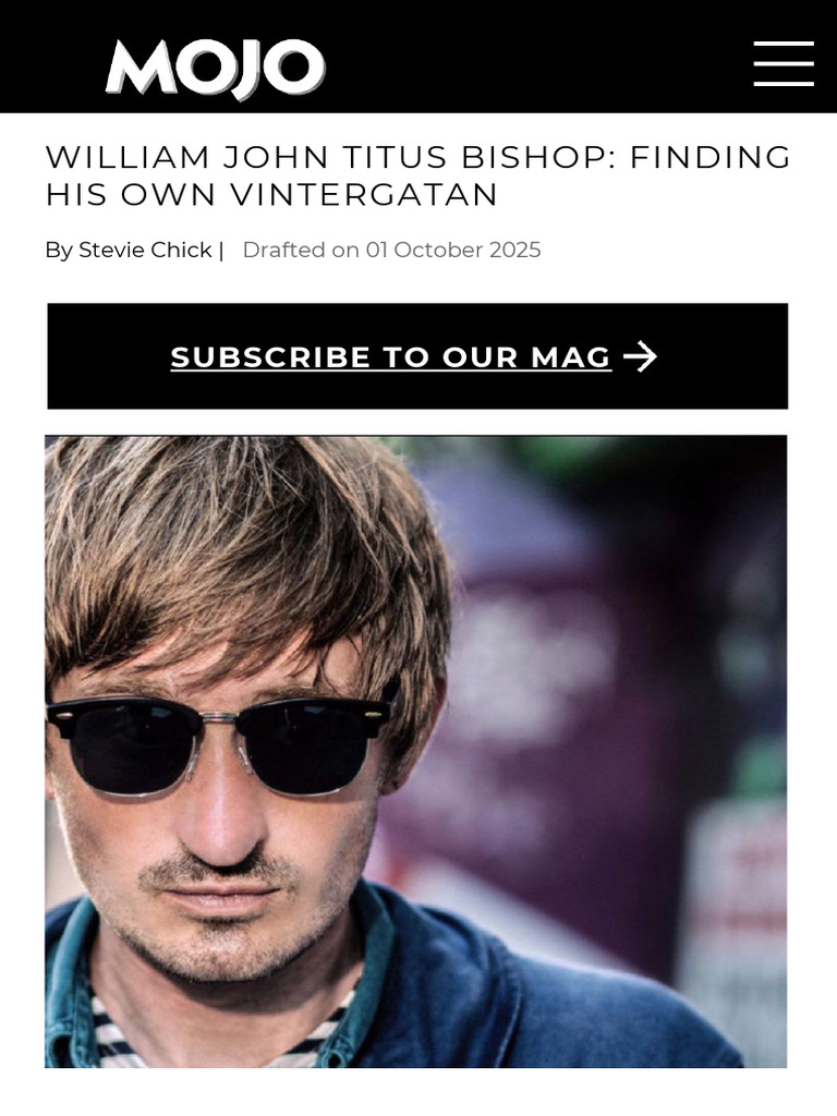 William John Titus Bishop Finding His Own Vintergatan | PDF ...
