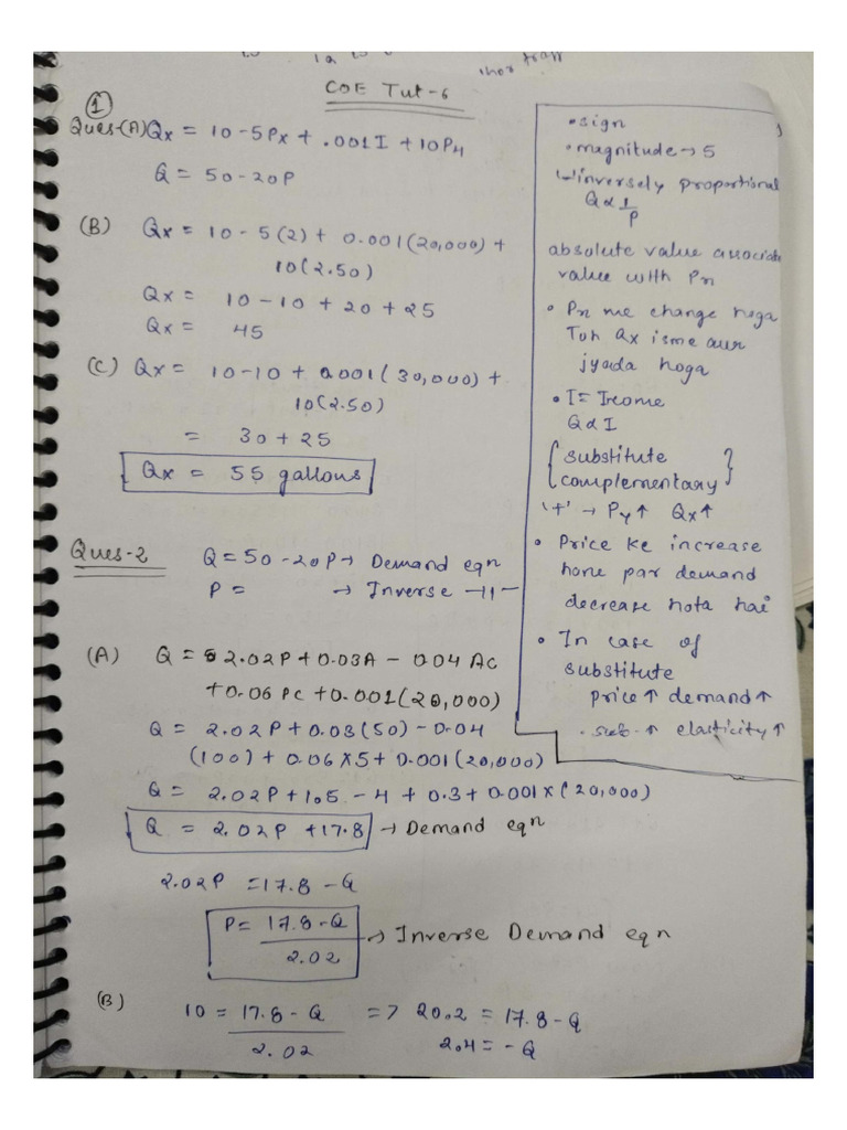 COE Tutorials Solution | PDF