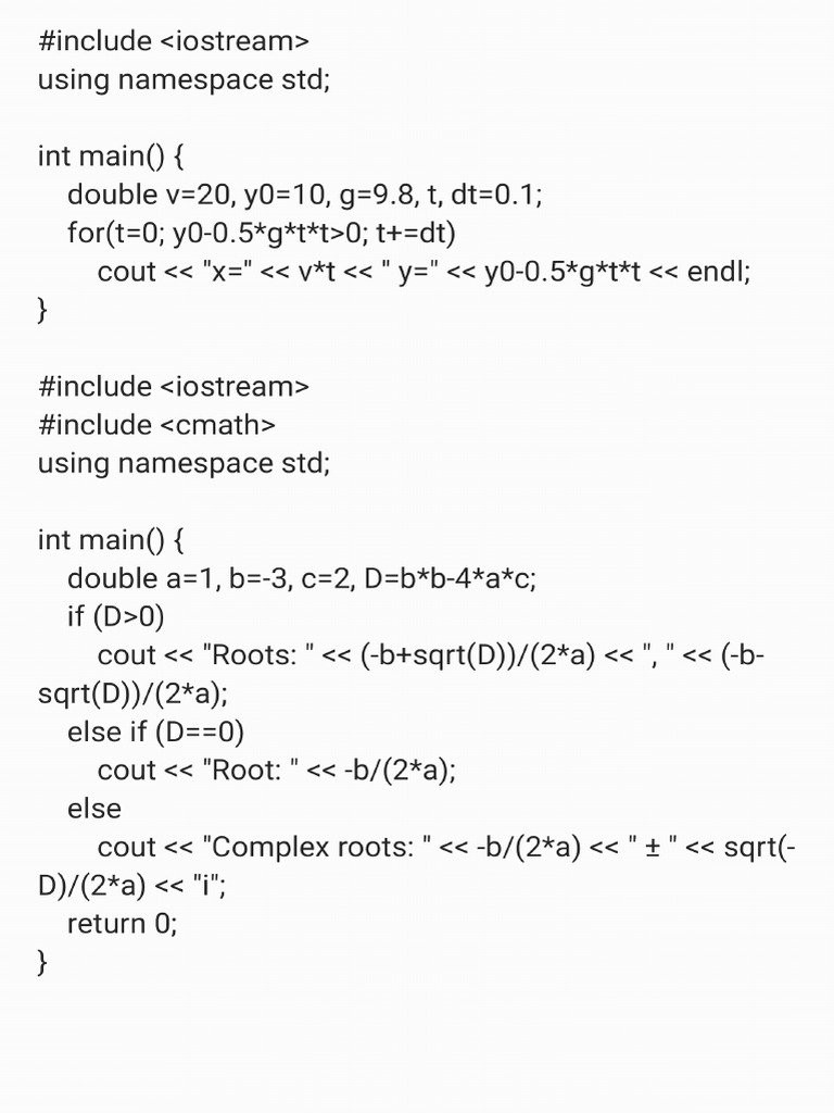 Plotting Trajectory Ofroots of Quadratic Equations - 251024 - 104421 | PDF