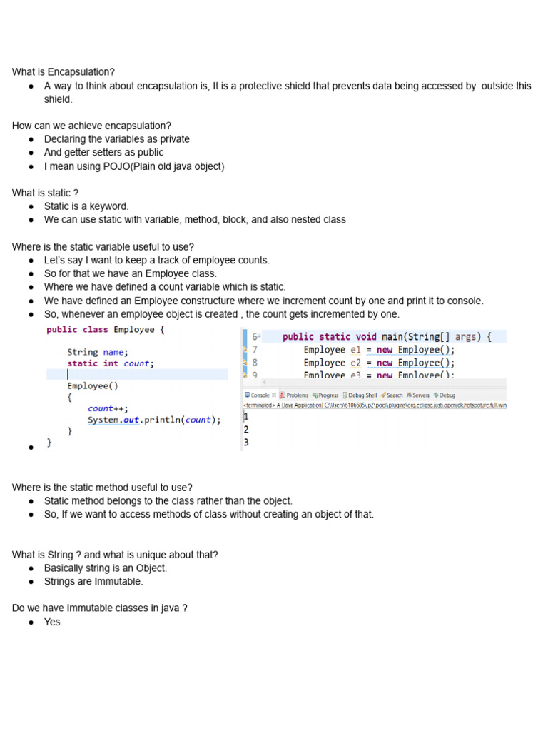 Accenture Preparation | PDF | Anonymous Function | Method (Computer Programming)