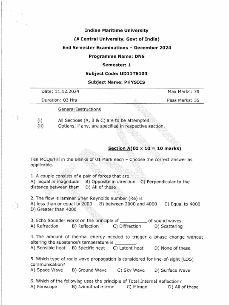 Physics 2024 QP | PDF