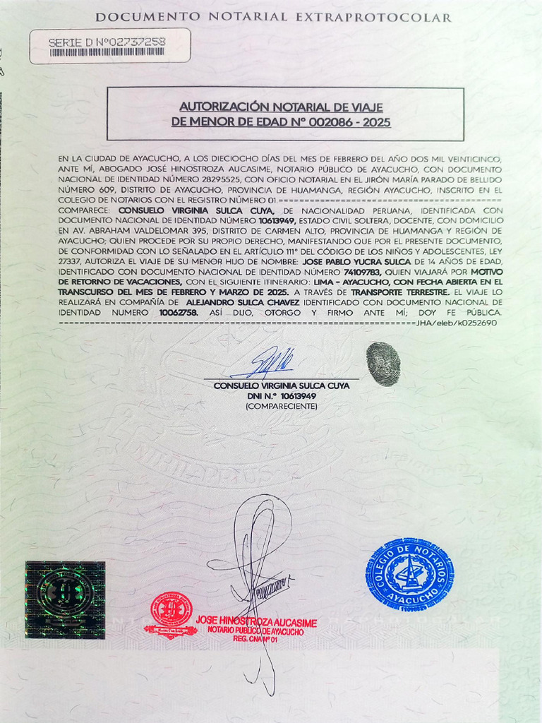 Carta Notarial Jose Pablo | PDF | Perú