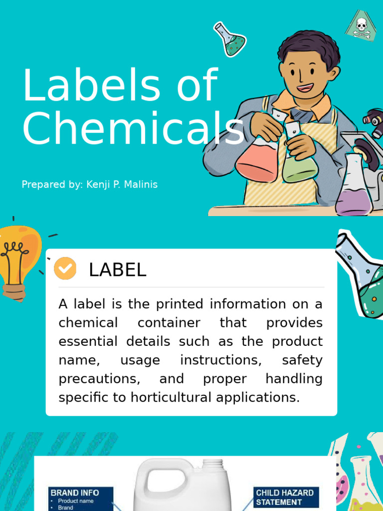 Aqua Blue Illustration Chemistry Class Presentation | PDF
