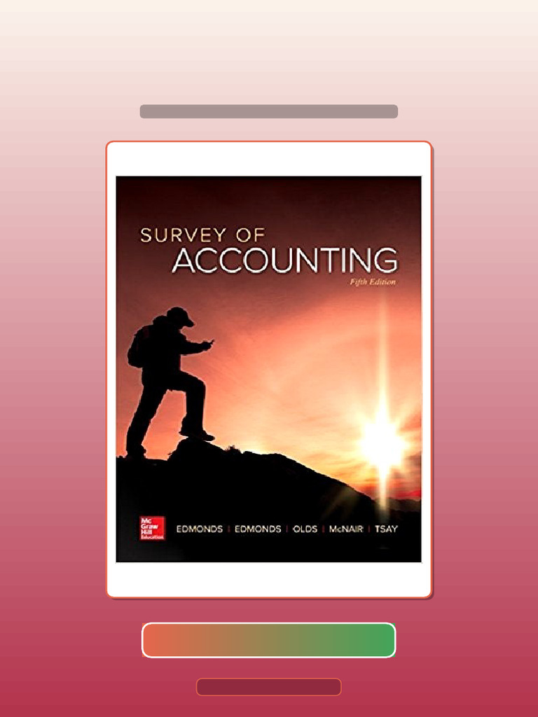 Ultimate Bundle Survey of Accounting 5th Edition Ebook and TestBank ...