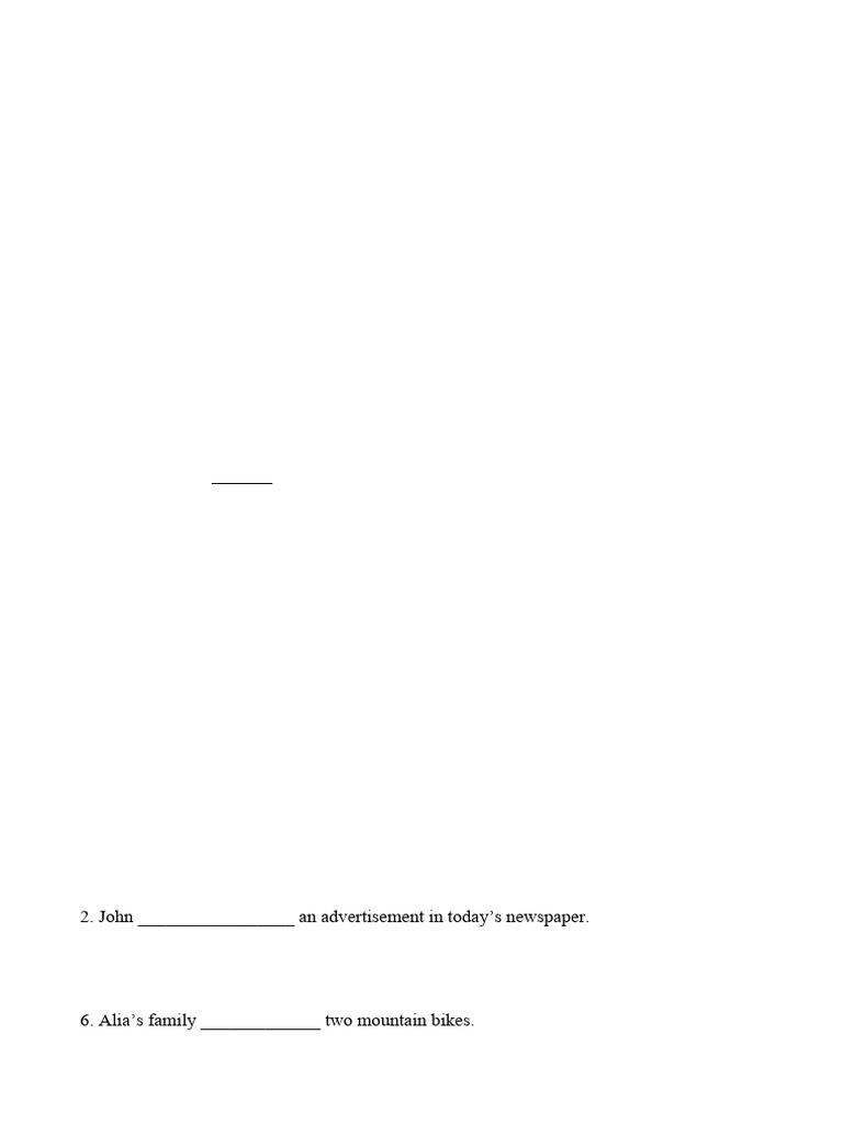 Unit 4 Verbs Updated 07-12-2023 Handout | PDF | Verb | English Language