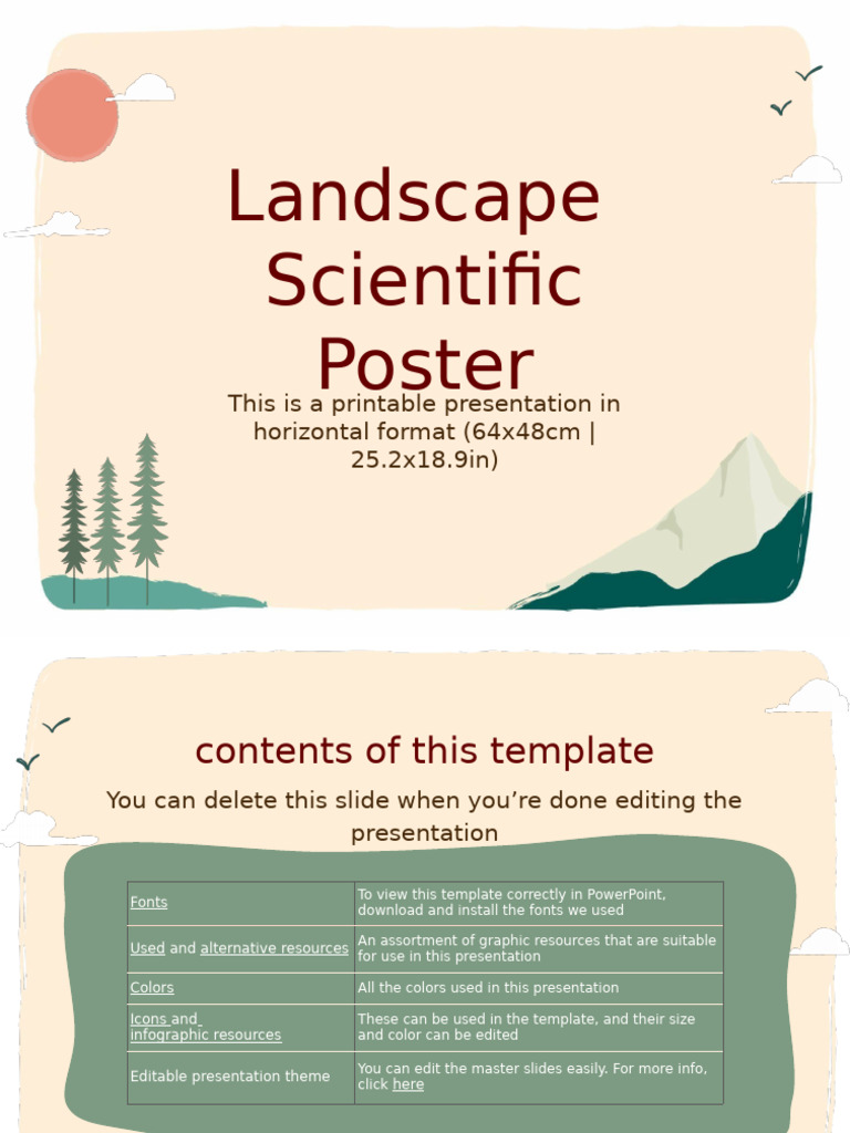 Landscape Scientific Poster by Slidesgo | PDF | Planets | Solar System