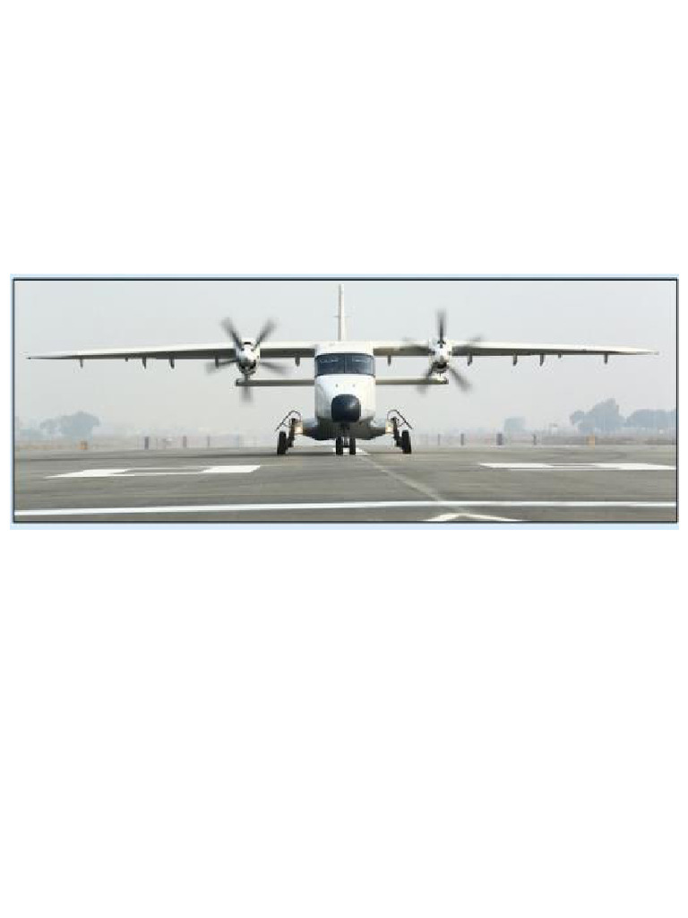 Hindustan 228-201 Aircraft Specification | PDF | Aerospace | Aircraft