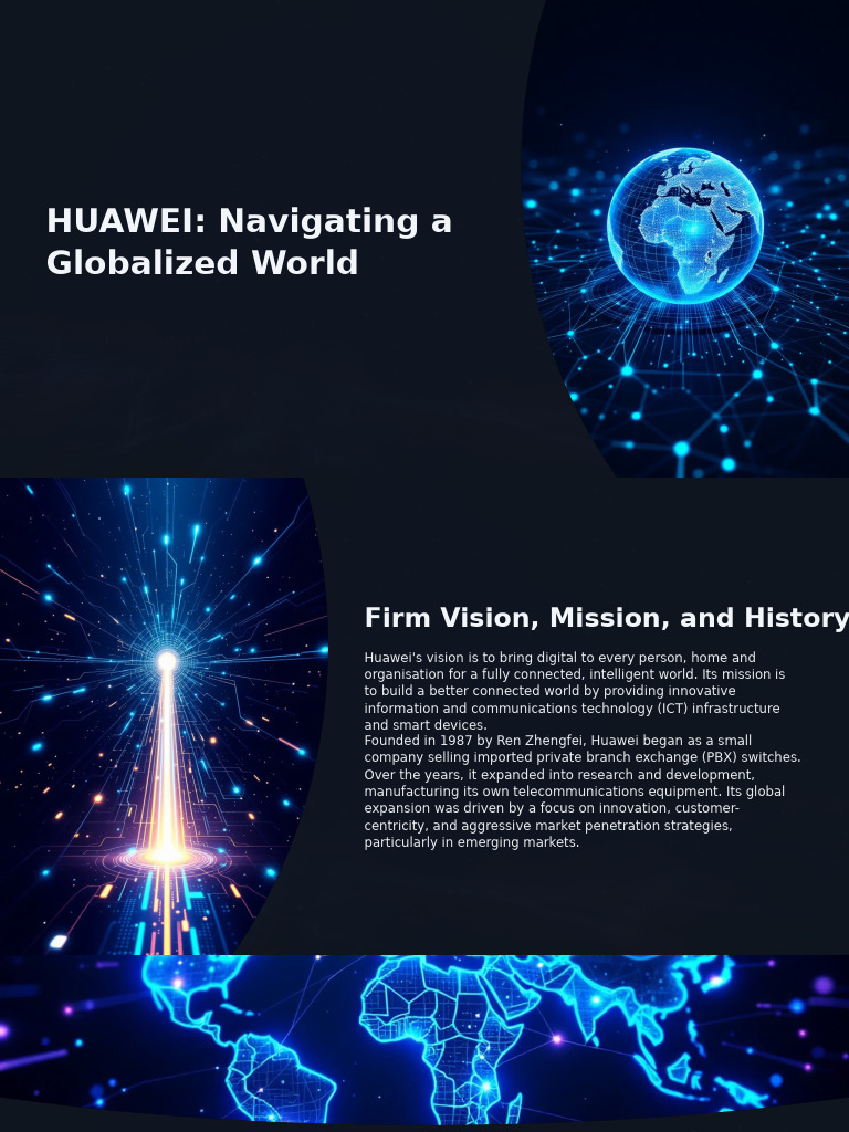 Huawei's Global Strategy and Innovation | PDF | Market (Economics ...