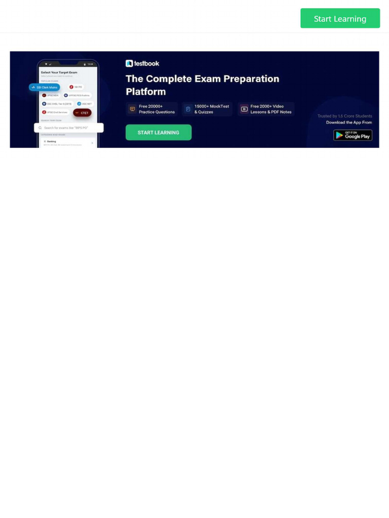Testbook Exam Info | PDF