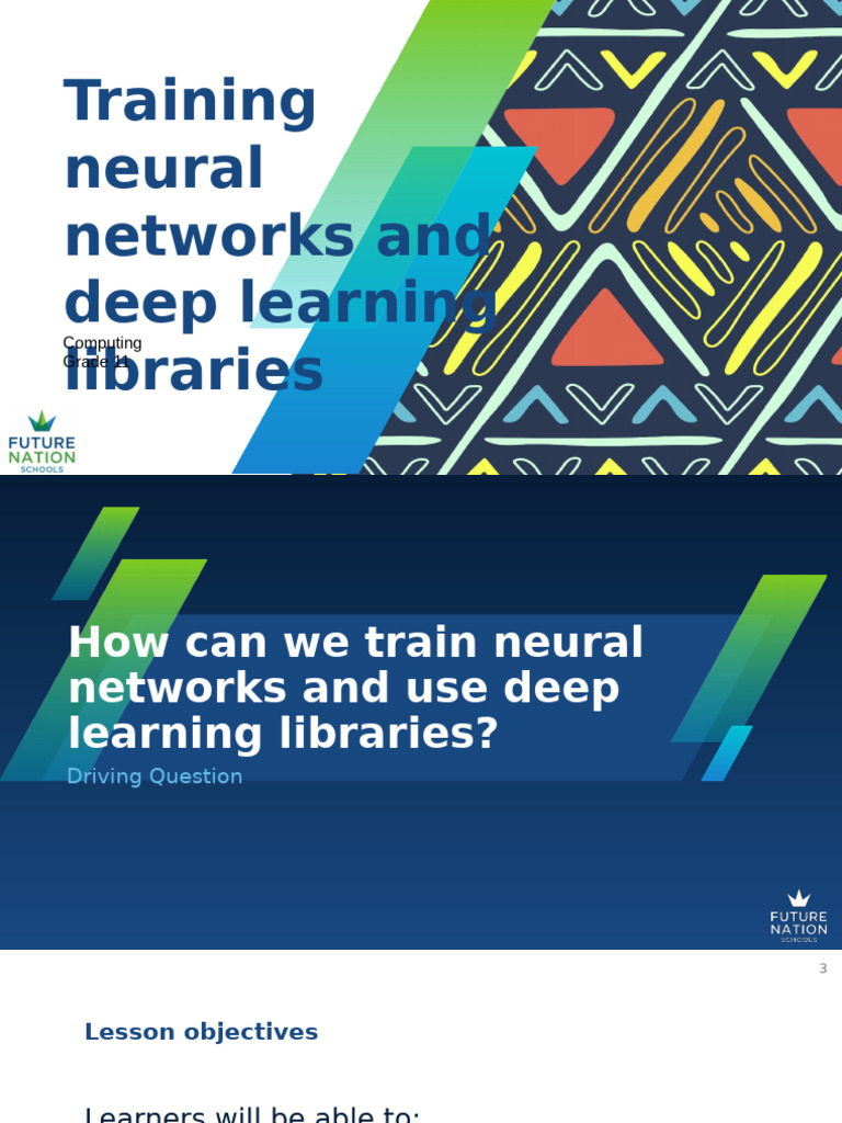 Training Neural Networks and Deep Learning Libraries | PDF | Neuron | Deep Learning