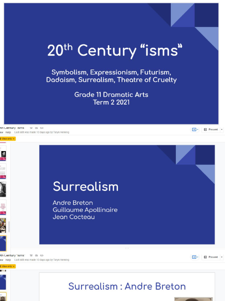 20th Century 'ISMS' - Surrealism, and More | PDF