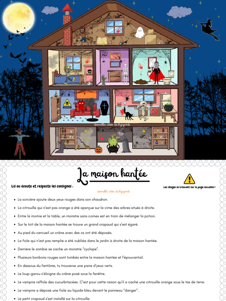 Exploration de la Maison Hantée | PDF | Loups-garous