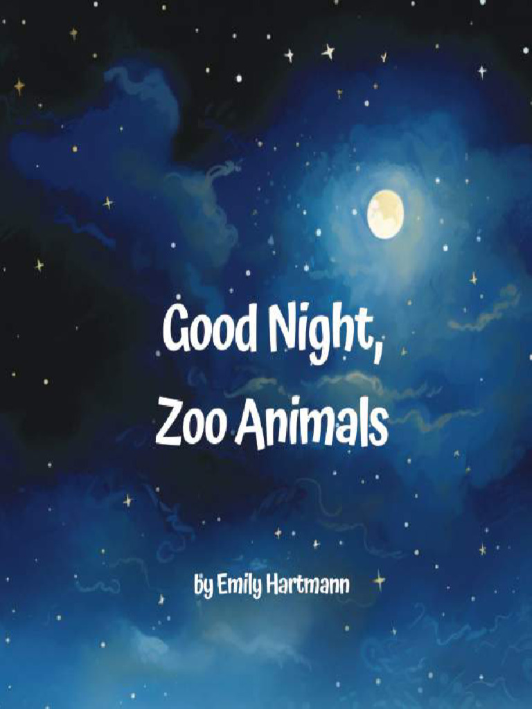 Good Night Zoo Animals | PDF