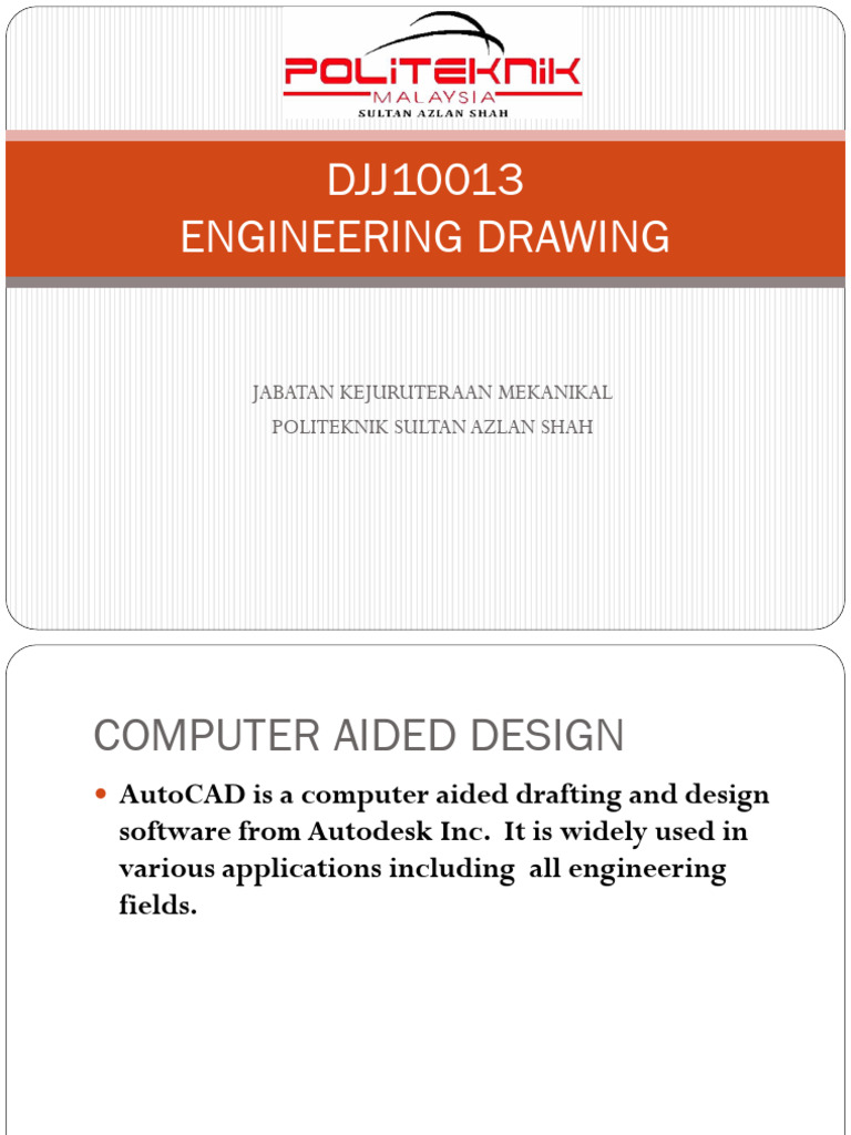 6. Computer Aided Design (Cad) | PDF | Computer Aided Design | Auto Cad