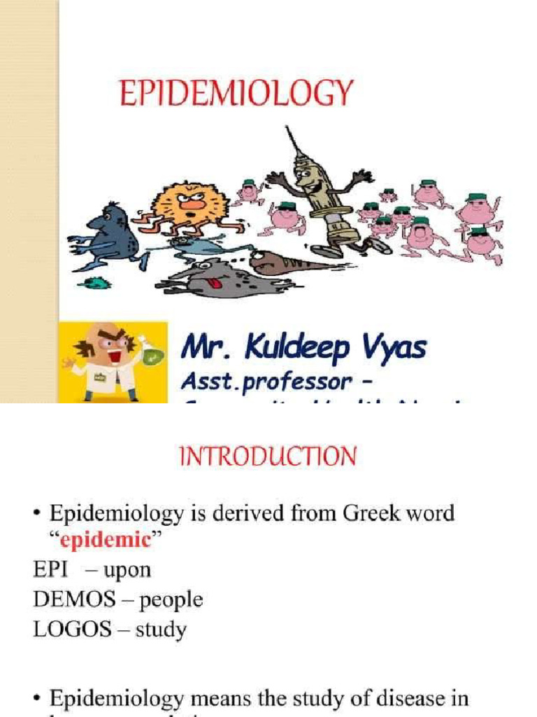 Introduction To Epi | PDF