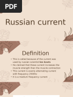 Russian Current Electrotherapy Guide | PDF | Muscle Contraction ...