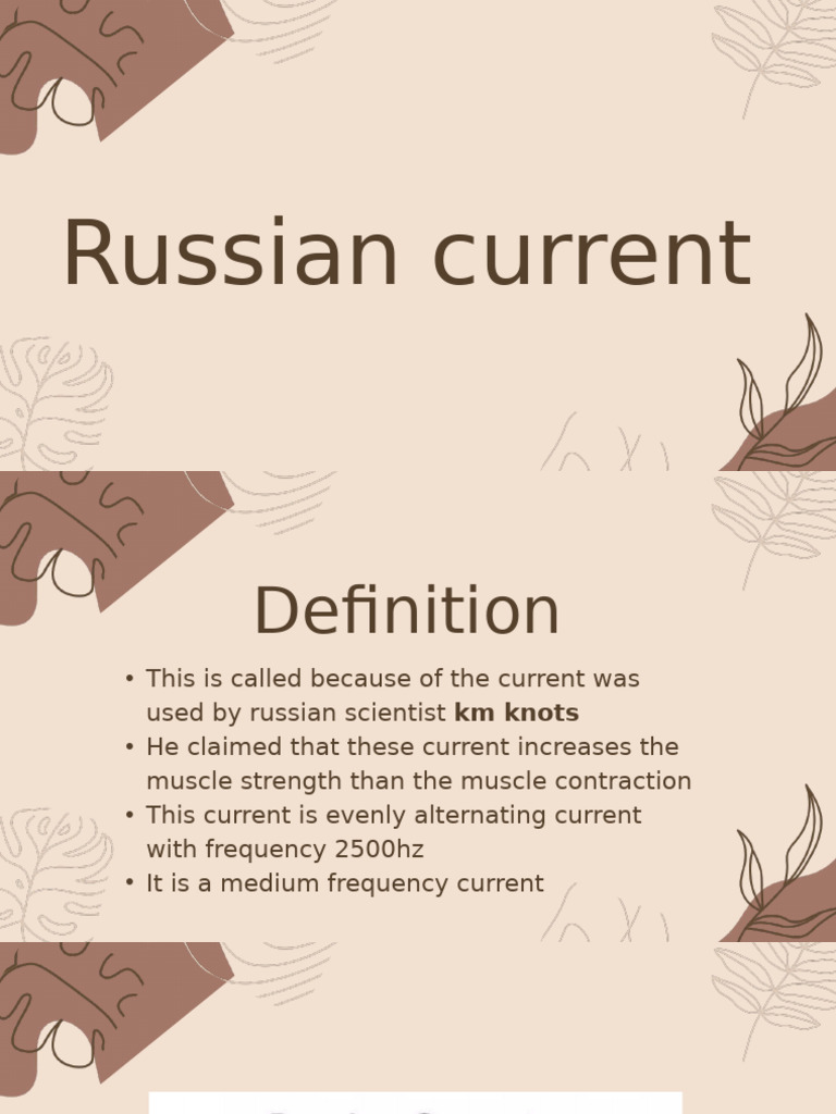 Russian Current | PDF
