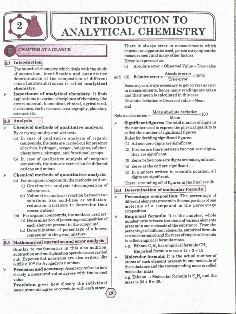 2 Introduction To Analytical Chemistry | PDF
