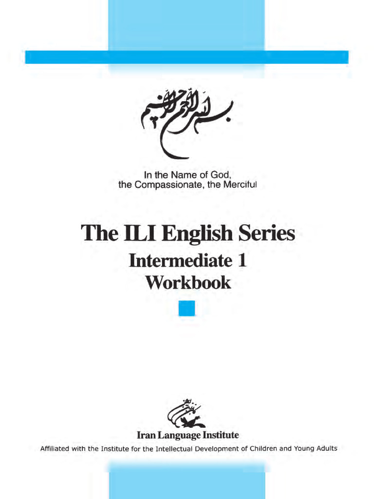 Intermediate 1 Work Book | PDF