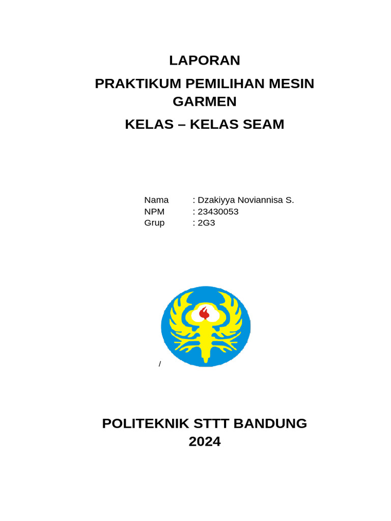 Laporan Prak.pmg Seam | PDF