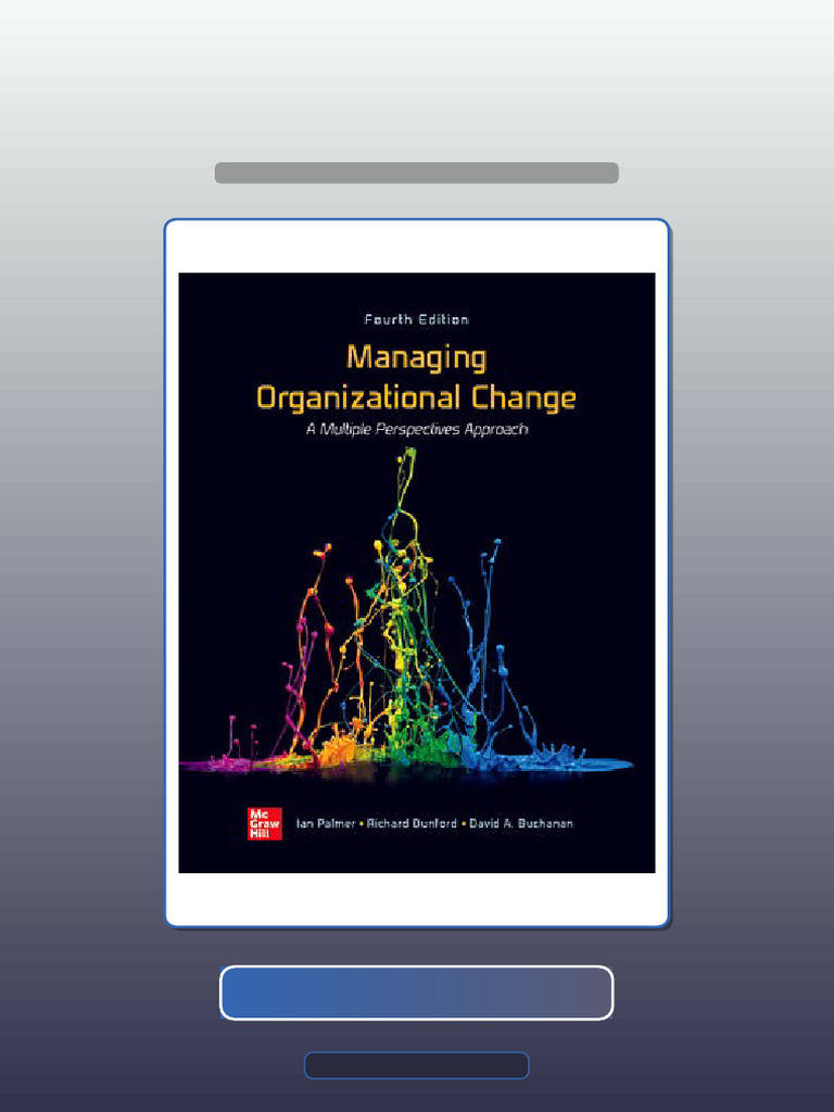 Ultimate Bundle Managing Organizational Change a Multiple Perspectives ...