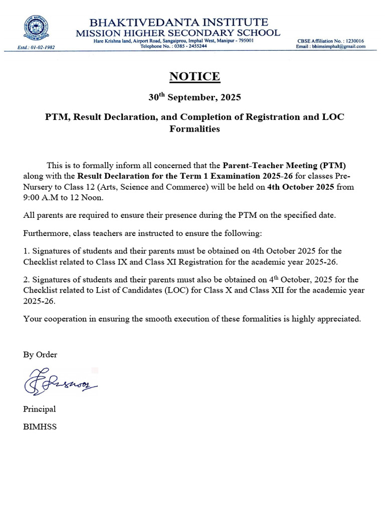 PTM Term 1 | PDF