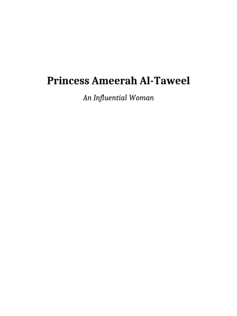 Princess Ameerah With Cover | PDF