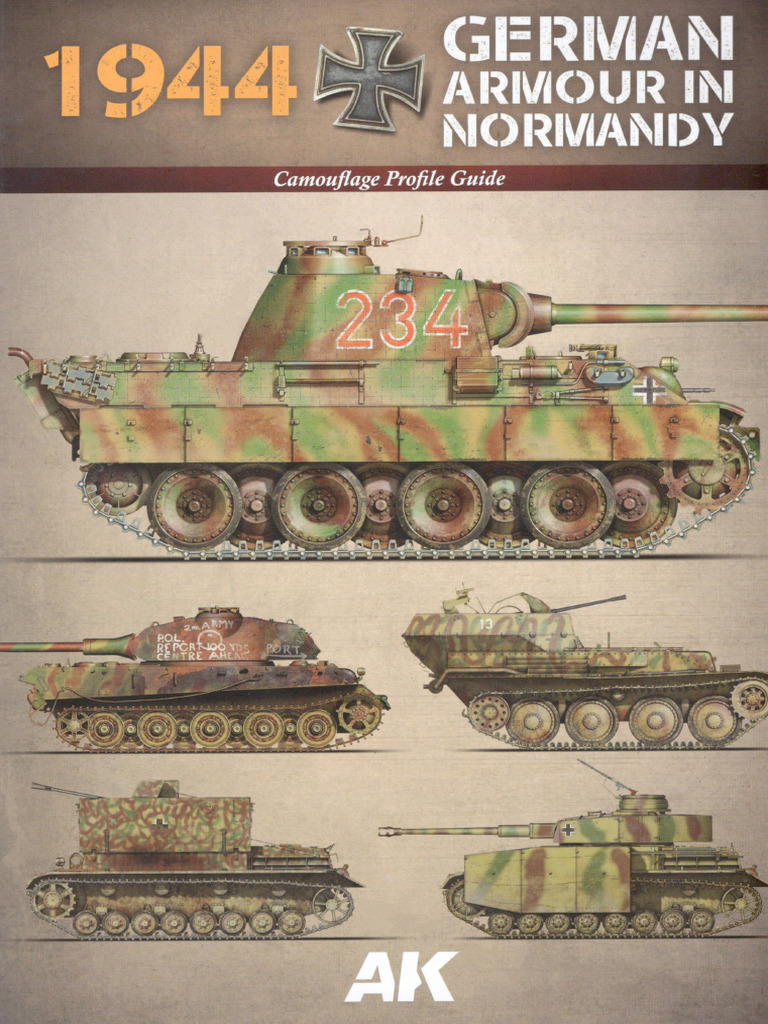 1944 German Armour in Normandy | PDF