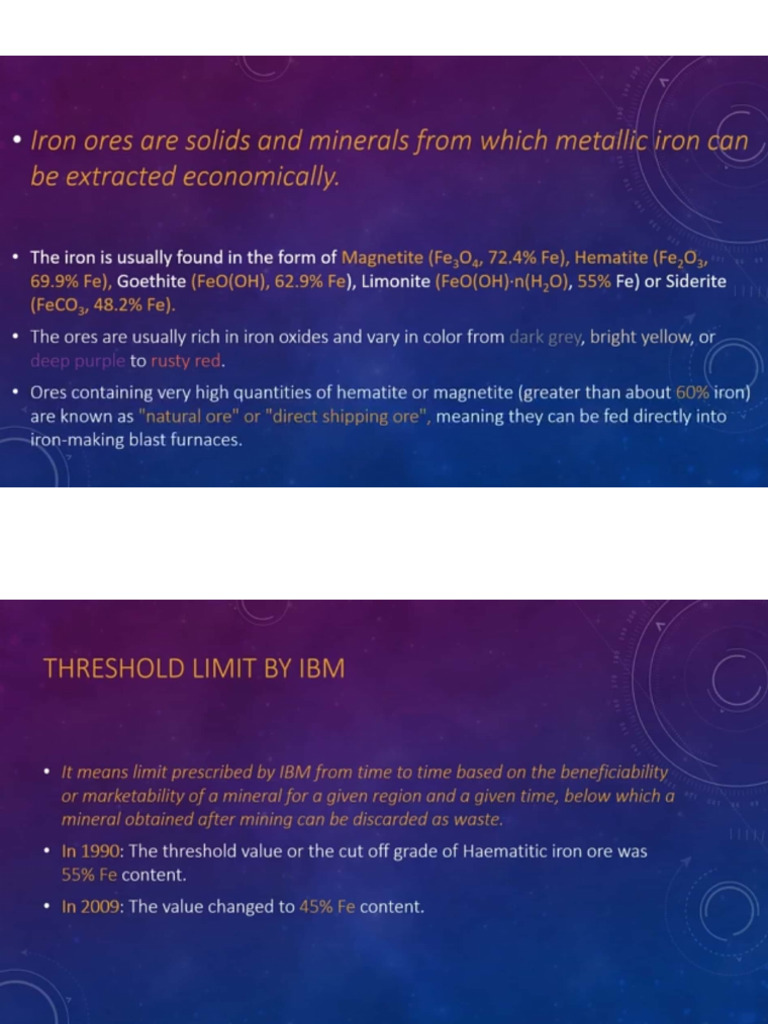 IRON ORE Formation | PDF