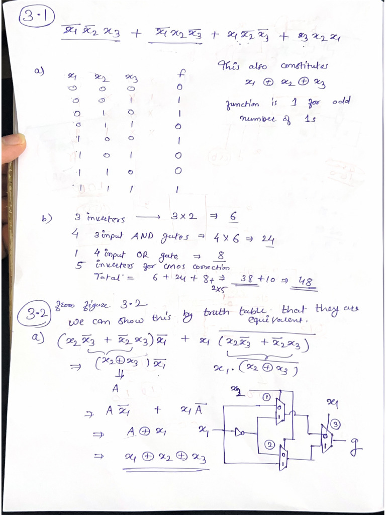 Tutorial3 Chap3,4,5 | PDF