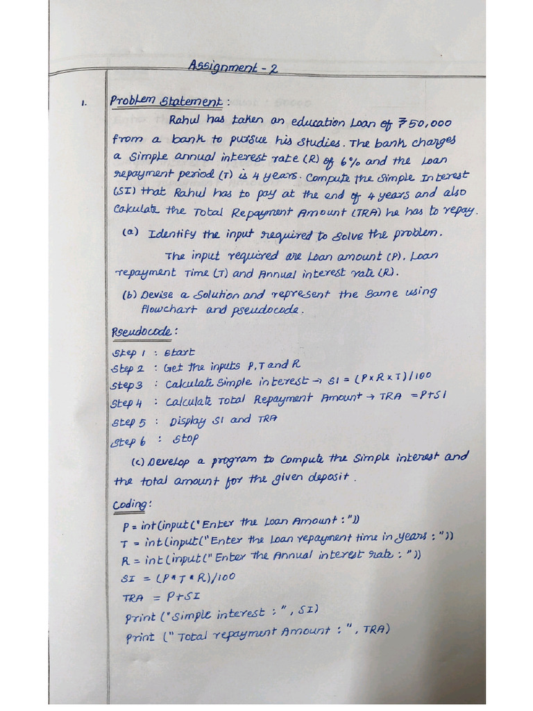 PY Assignment 2 | PDF