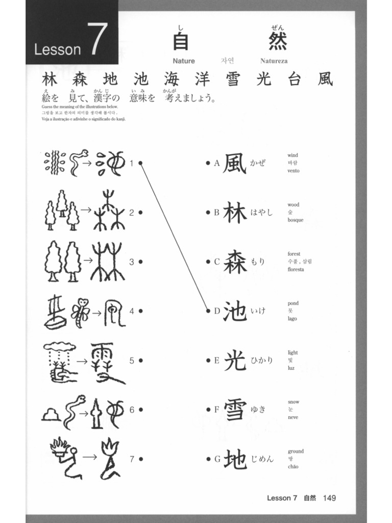 N4 Kanji (Lesson - 07 & 08) | PDF