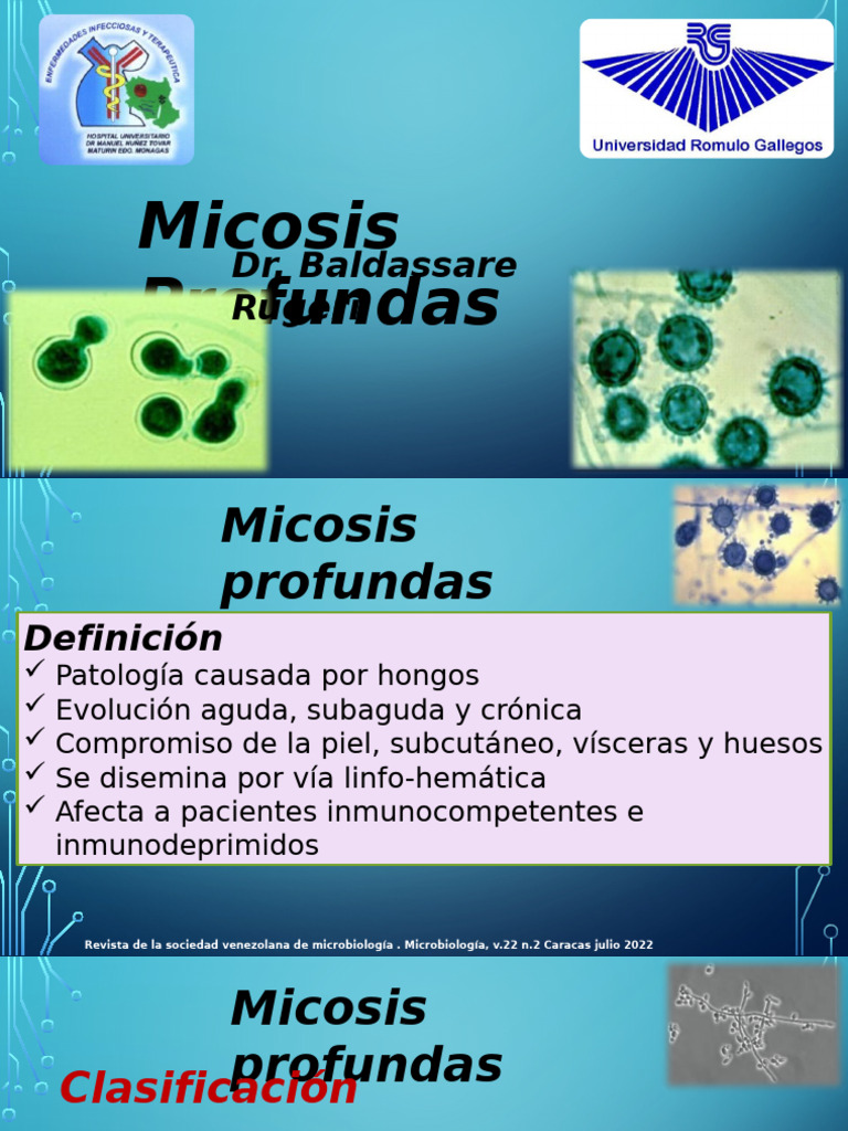 Micosis Profundas | PDF | Especialidades Medicas | Inmunología